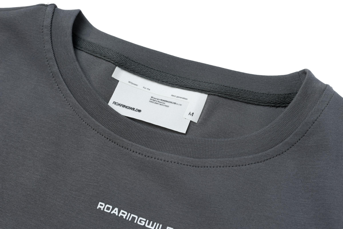 ROARINGWILD MINI LOGO CROPPED T-SHIRT – ROARINGWILD ONLINE STORE