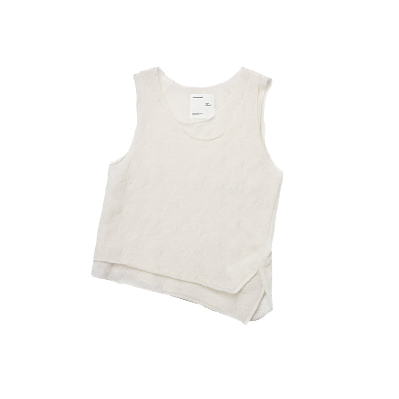 ROARINGWILD TEXTURE OBLIQUE TANK TOP – ROARINGWILD ONLINE STORE